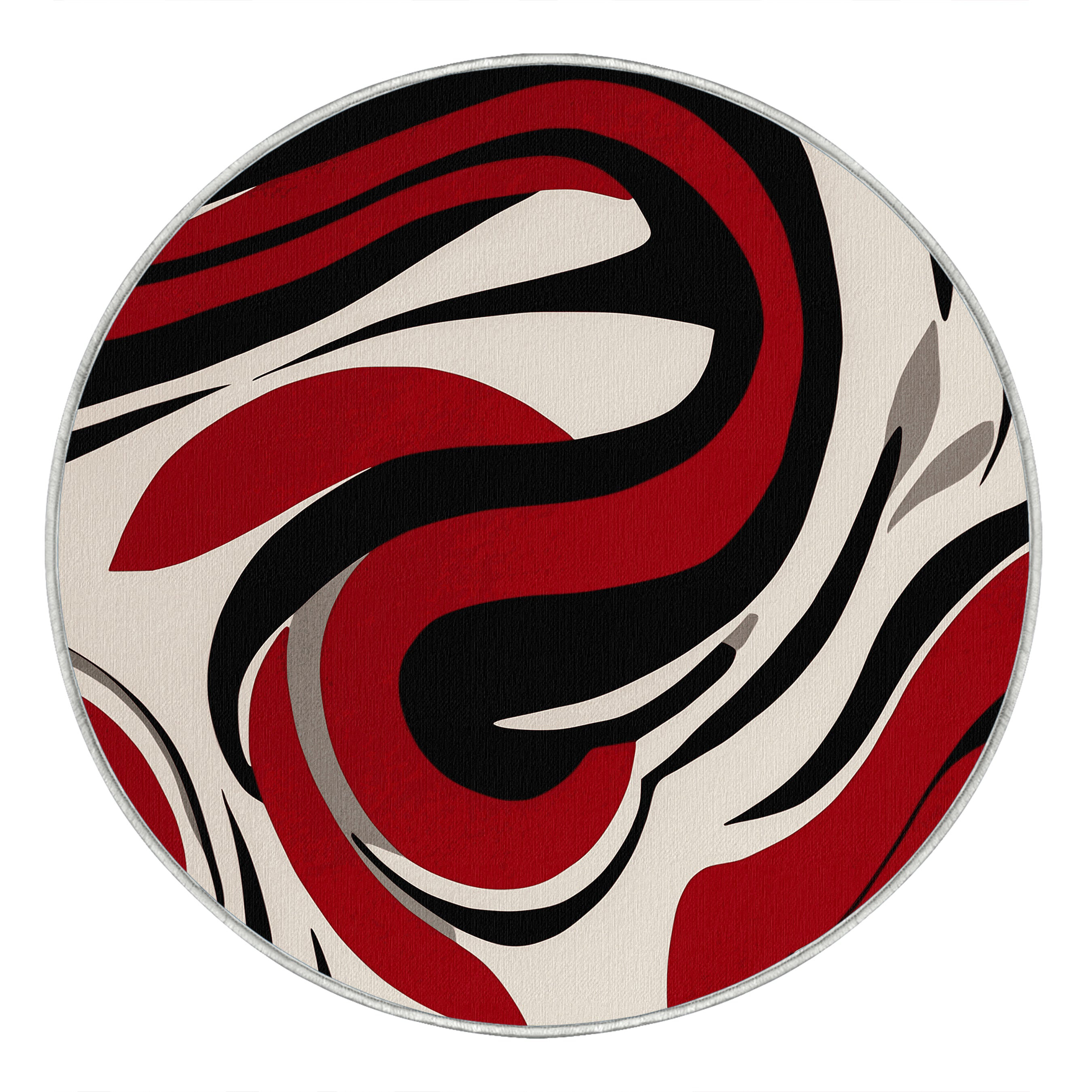 Wrought Studio™ Radiant Swirl Rug | Wayfair