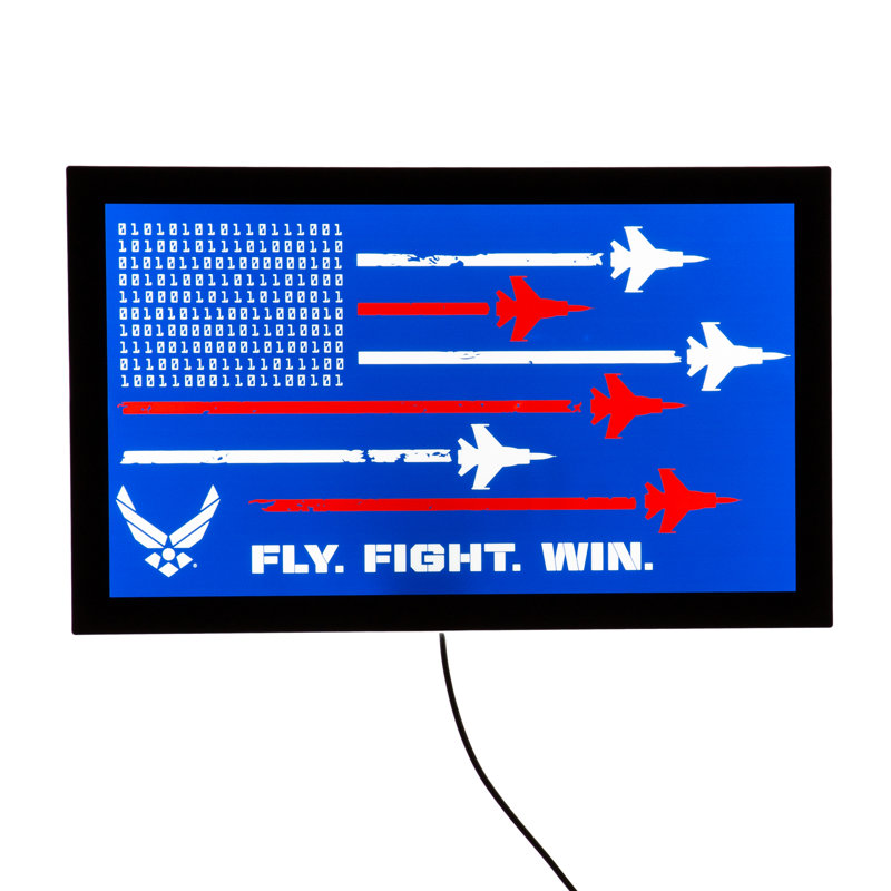 Evergreen Enterprises, Inc US Air Force Military Rectangle Edgelite LED ...