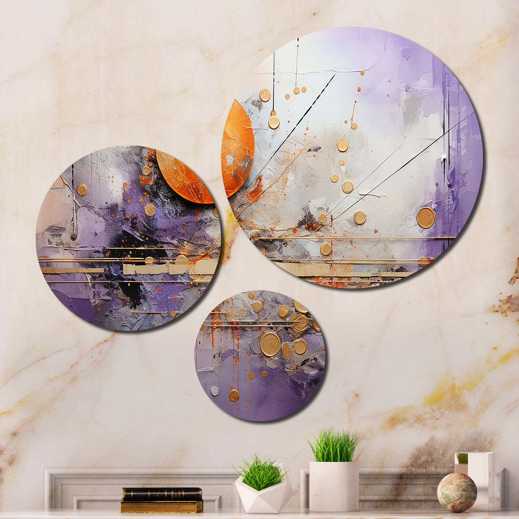 DesignArt Collage Fusion I Abstract Wall Decor on Metal - Wayfair Canada