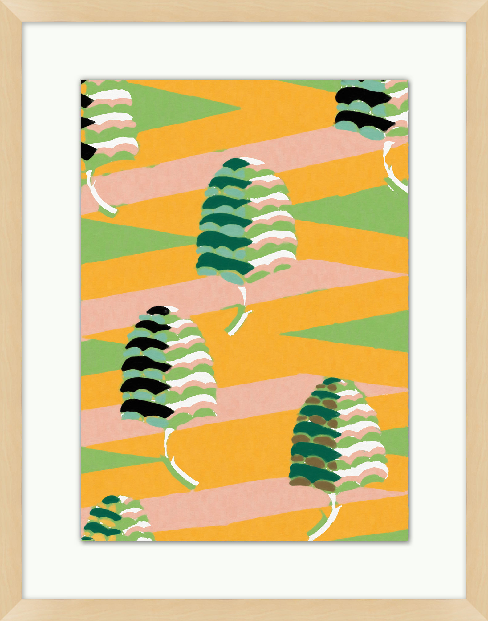 Wendover Art Group Retro Lithograph Collection 8 - Picture Frame ...