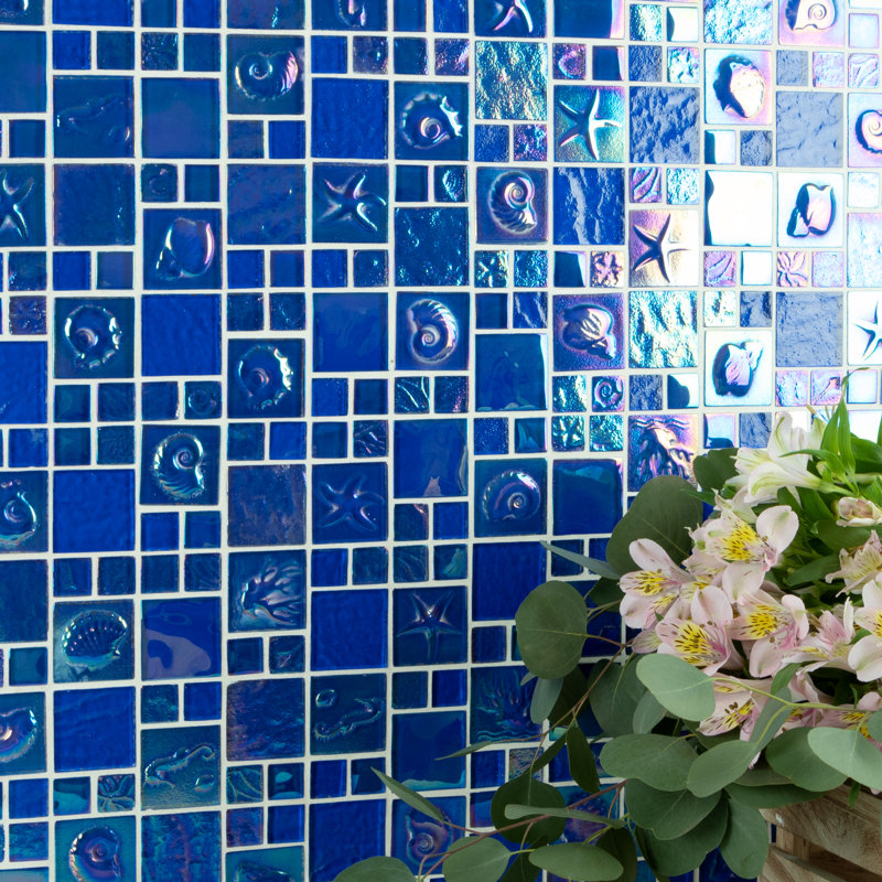 WS Tiles Reflections Glass Versailles Mosaic Tile | Wayfair