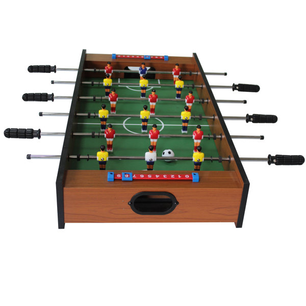 KICK Foosball Tables KICK Duo 30" 2-in-1 Mini Tabletop Game Table ...