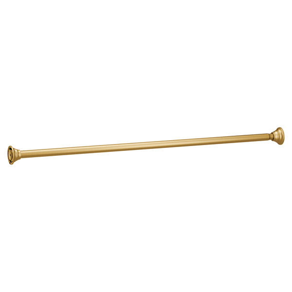 Gold Shower Curtain Rods You'll Love | Wayfair