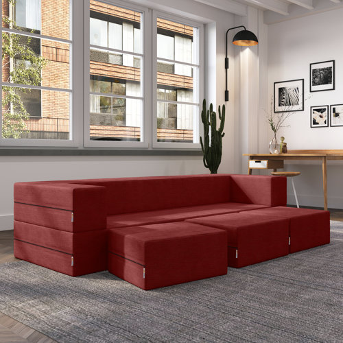Red Sleeper Sofas You'll Love | Wayfair