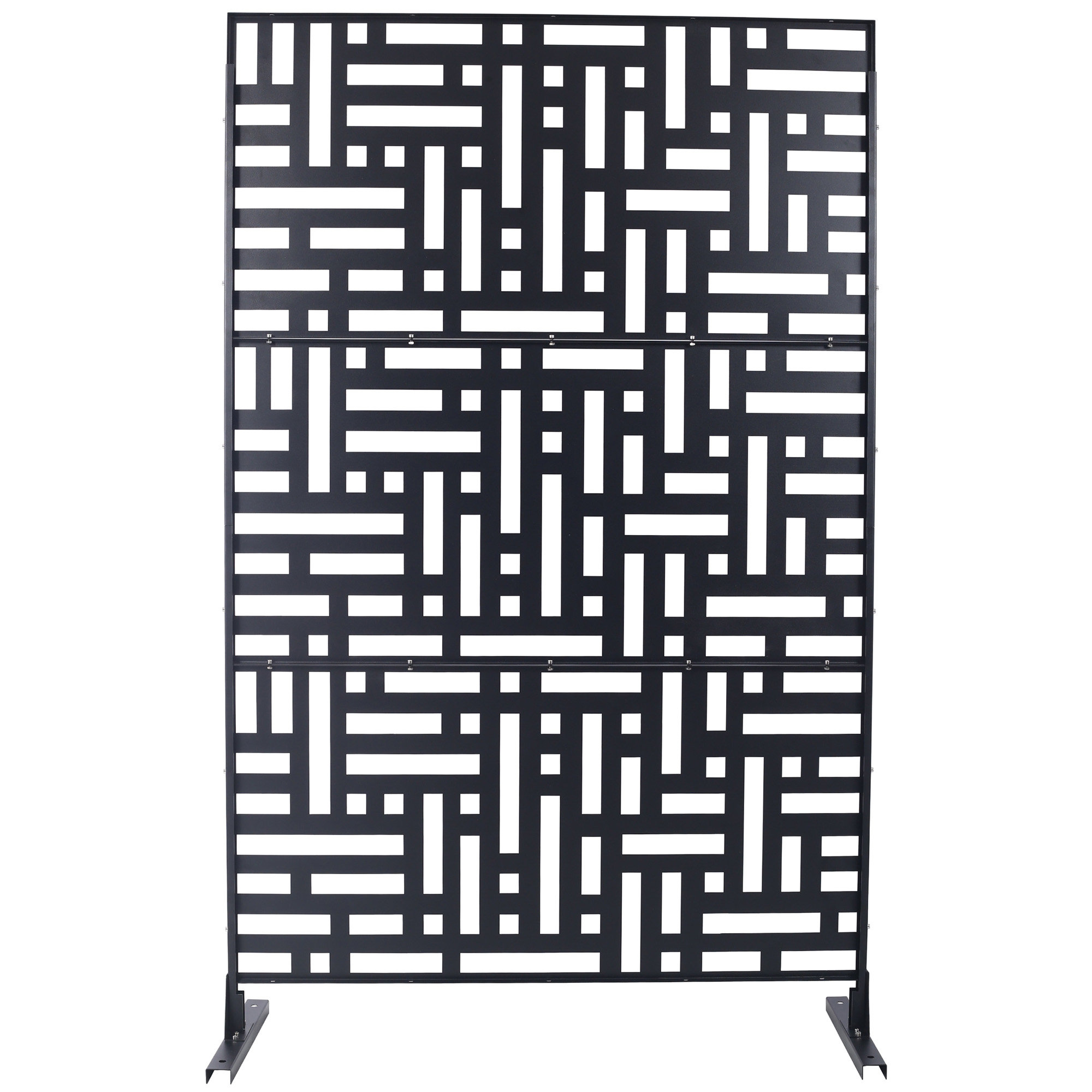 Brayden Studio® Outdoor & Indoor Privacy Screen Metal Privacy Screen 76 ...