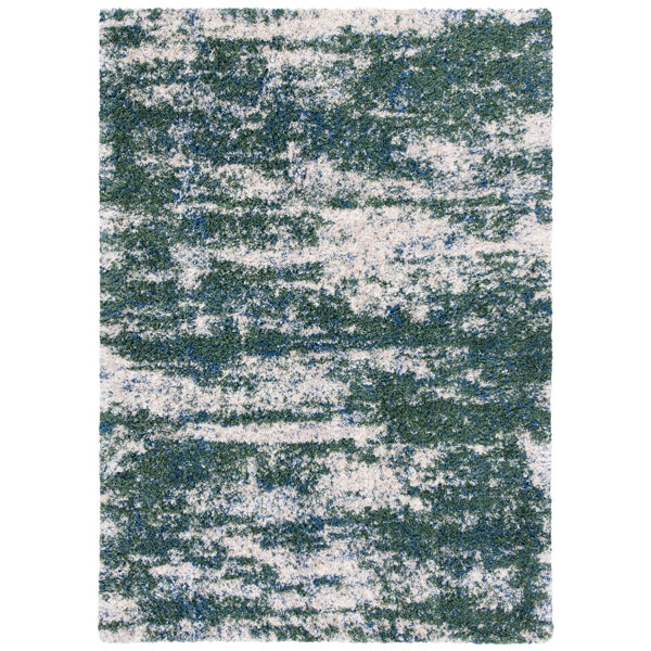 Trent Austin Design® Tapis abstrait vert / beige Difiore et ...