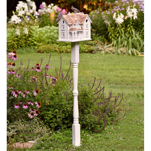 Wayfair | Post Mounted Bird Houses You'll Love in 2023