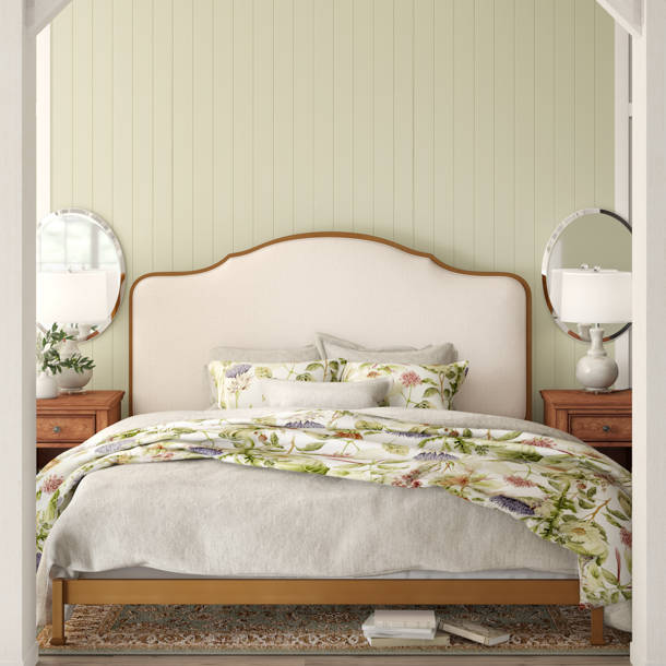 Wayfair Custom Upholstery™ Emilia Upholstered Bed & Reviews | Wayfair