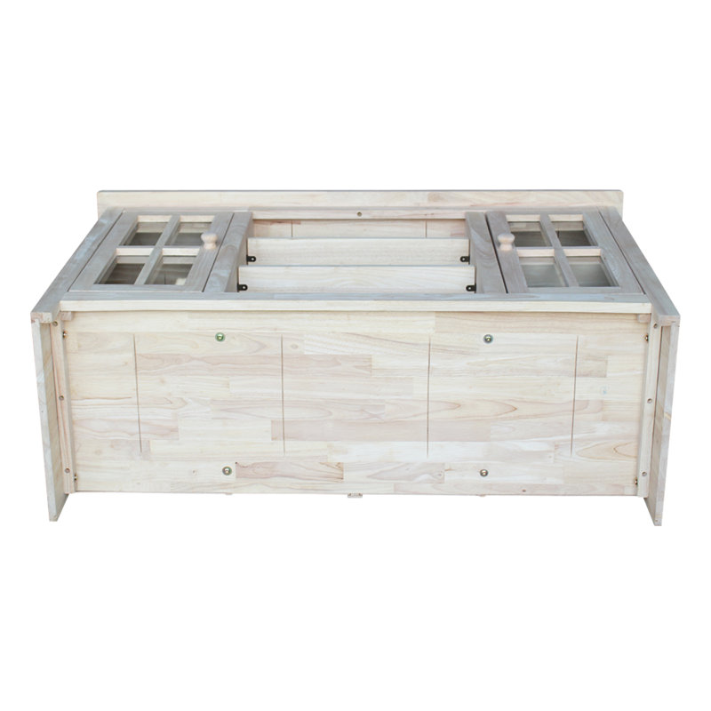 Union Rustic Kavien Unfinished Media Console & Reviews | Wayfair