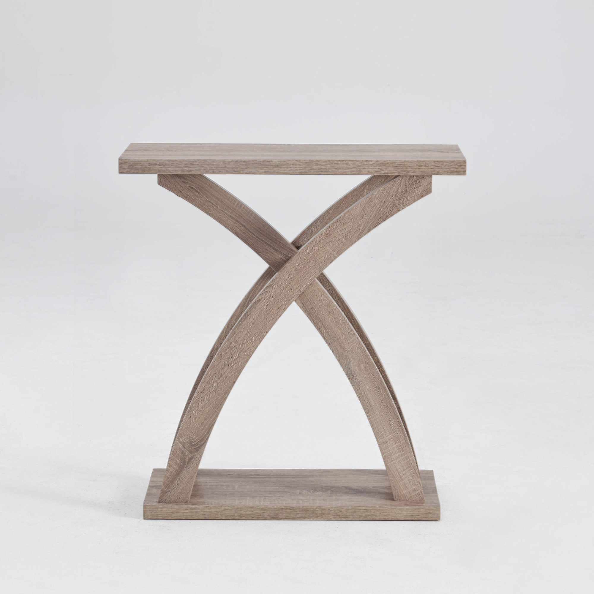 Ebern Designs Hallway Entryway Foyer Front Door Console Table Curved ...