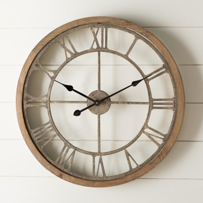 Williston Forge Aekjot Wall Clock & Reviews | Wayfair