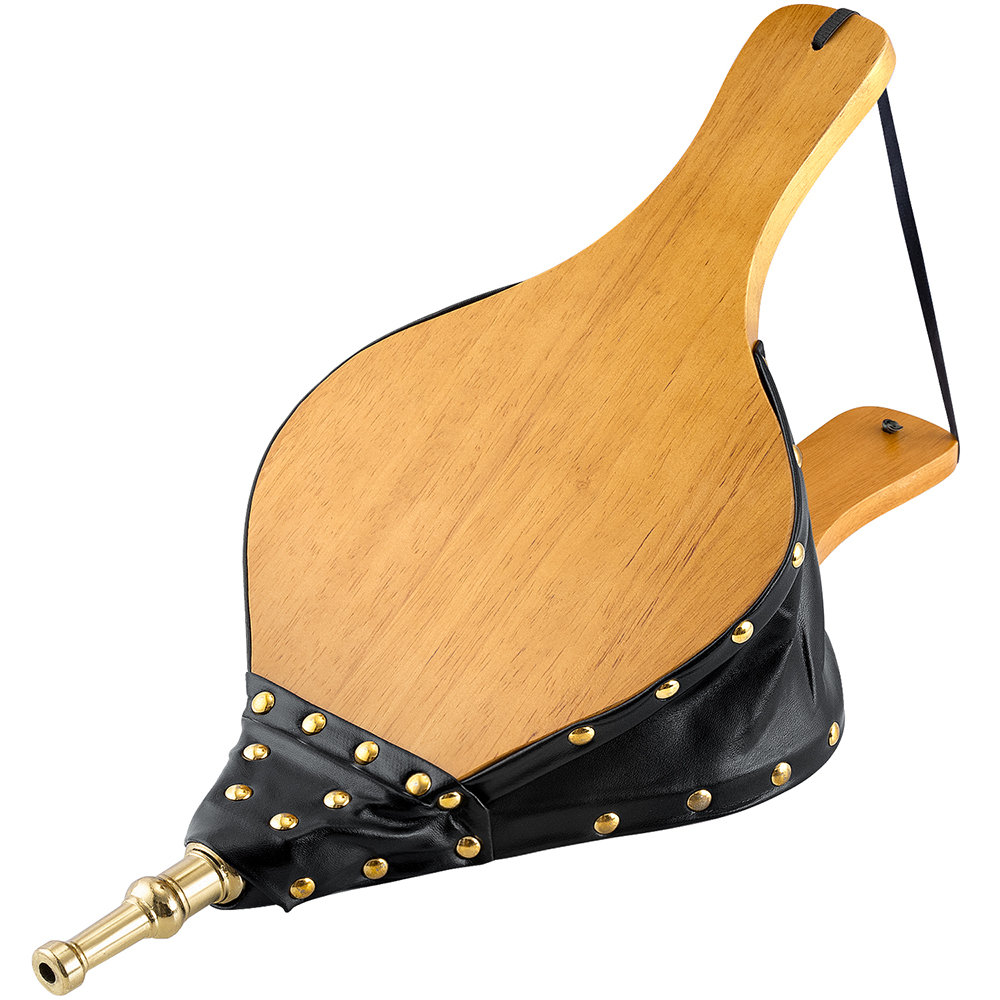 House of Hampton® Nicolette Fireplace Bellows 17"x 7.5" Air Blower Cast ...