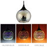 Metro Lane Modern Glass Pendant Light – Ball Firework Lampshade with ...