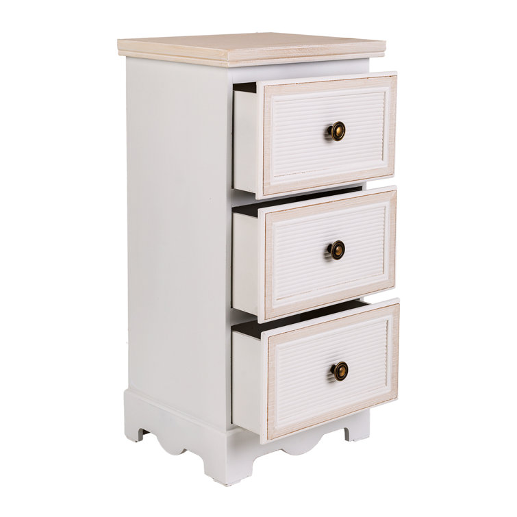 Highland Dunes WOOD 3 DRAWER CABINET | Wayfair.ie