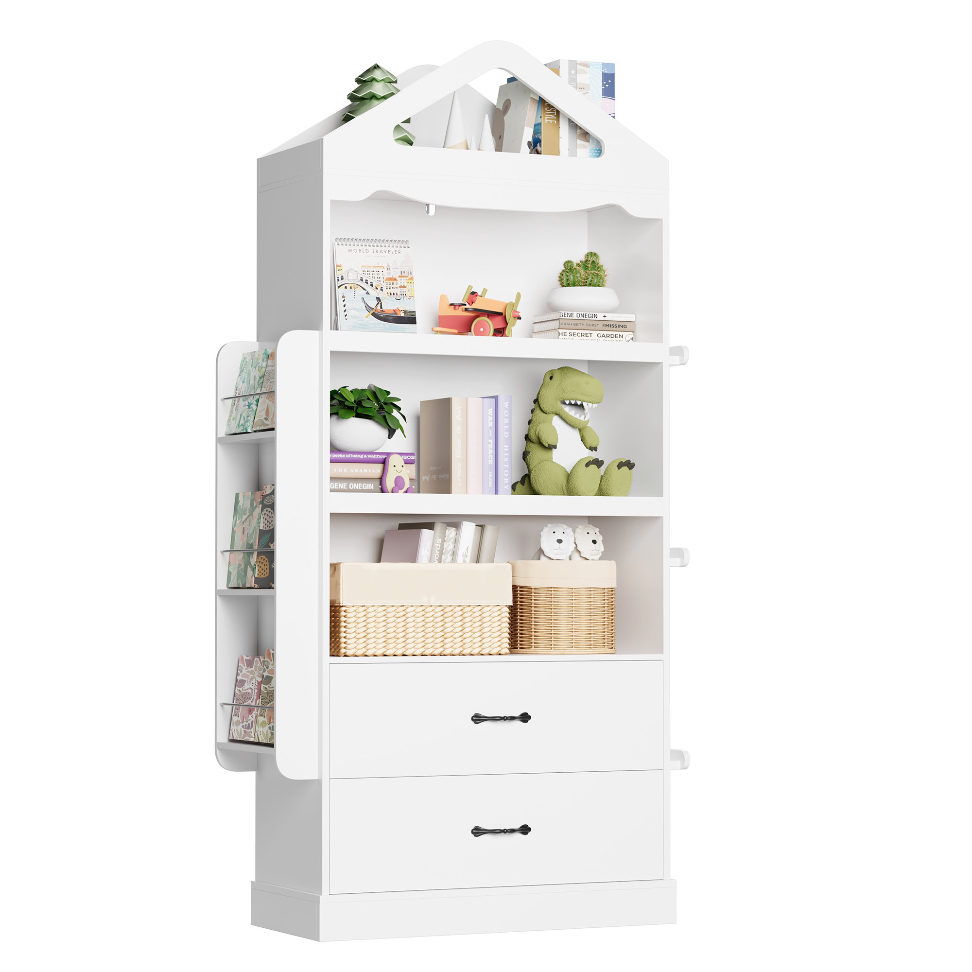 Harper Orchard 71" H Kids Bookcase With 2 Drawers - Wayfair Canada
