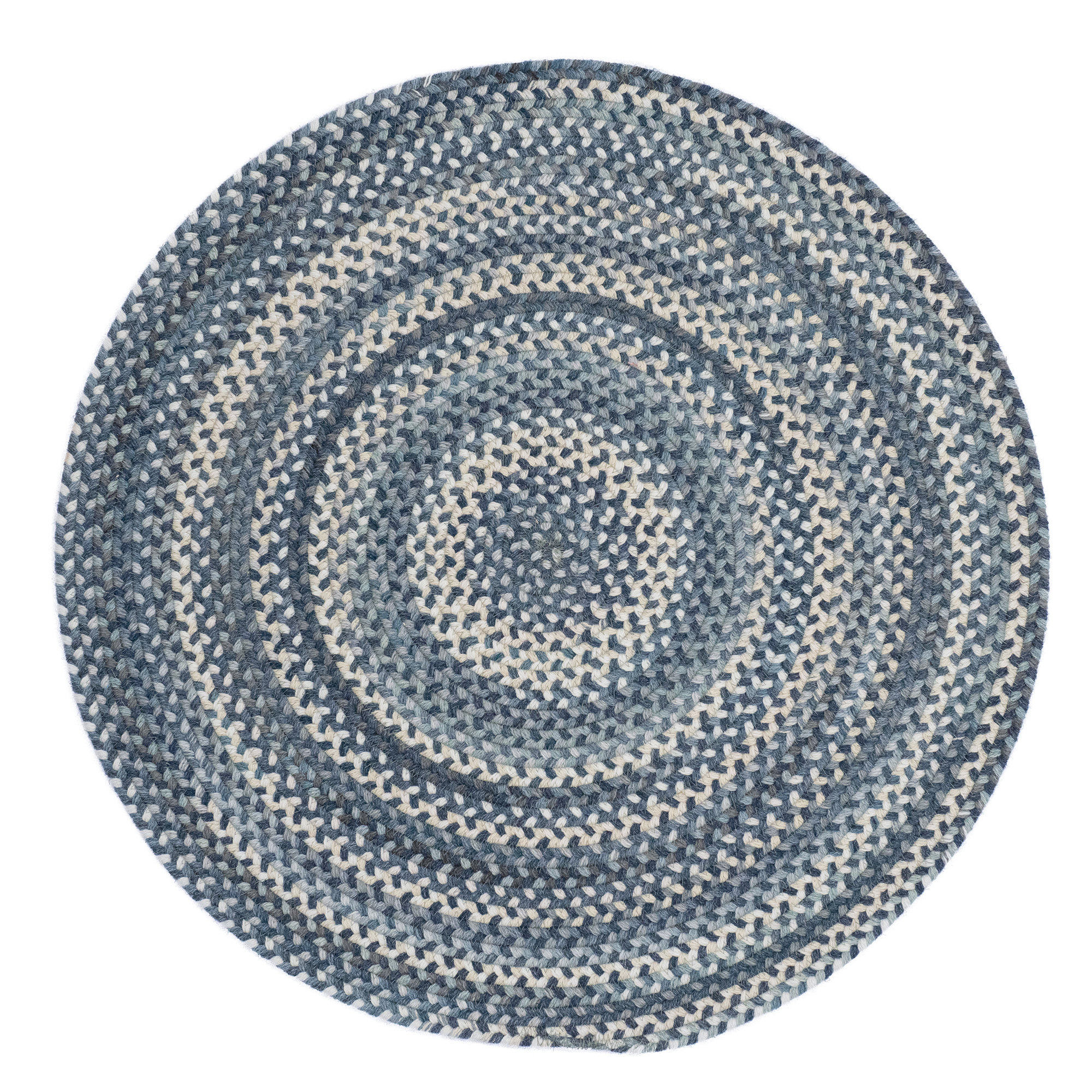 Bungalow Rose Round Jaykin Wool Area Rug | Wayfair