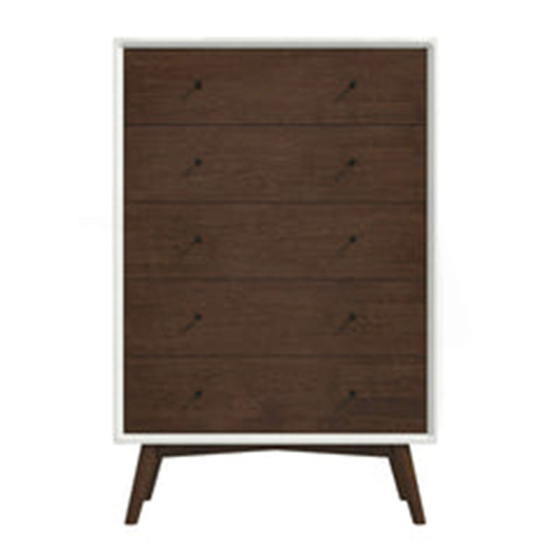 Corrigan Studio® Mid Century Modern 5 Drawers Chest | Wayfair