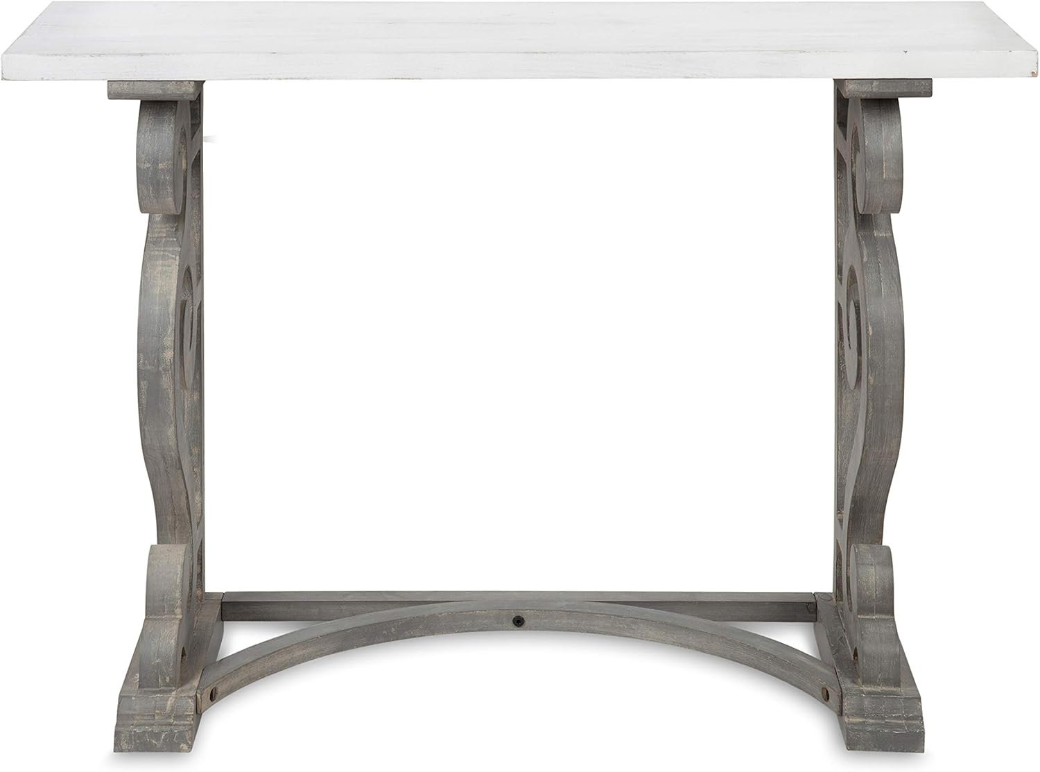 Williston Forge Solid Wood Farmhouse Console Table - Elegant Rustic ...