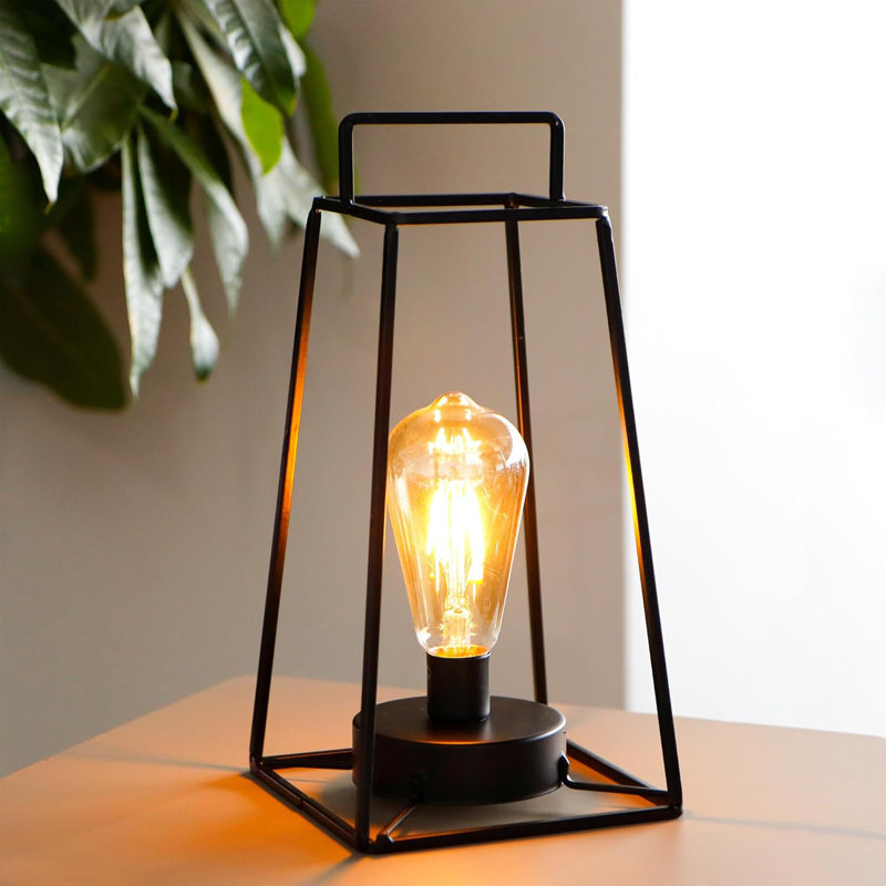17 Stories Retro Style Geometric Desk Lamp | Wayfair