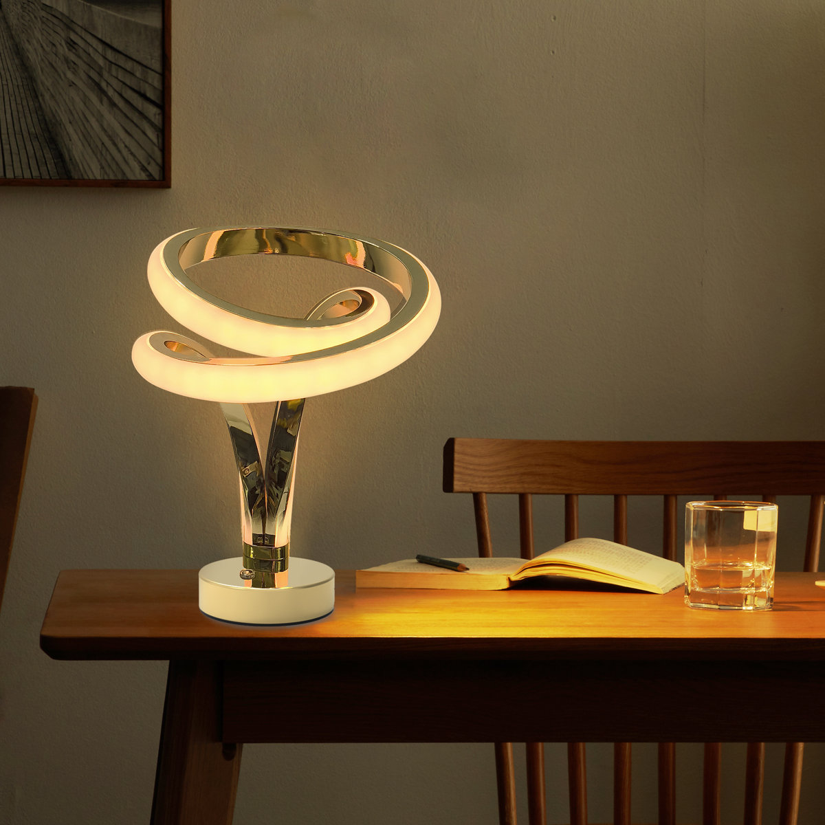 Wrought Studio™ Irbin RGB LED Novelty Table Lamp & Reviews | Wayfair