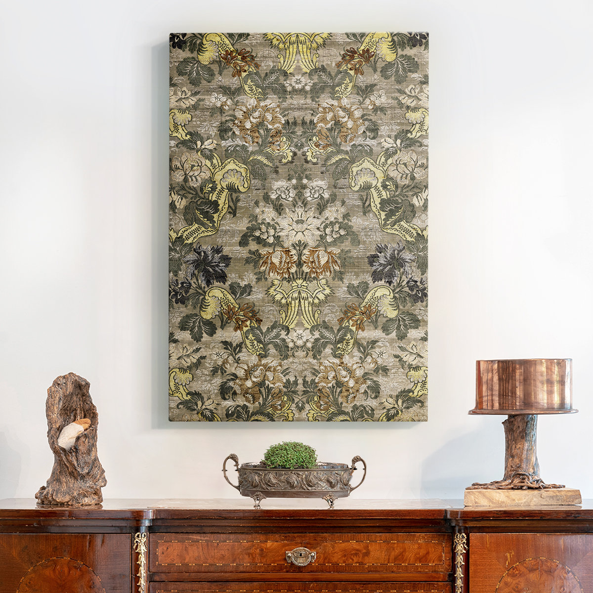 Winston Porter Vintage Floral Print CCCLXVIII Framed On Canvas Set ...