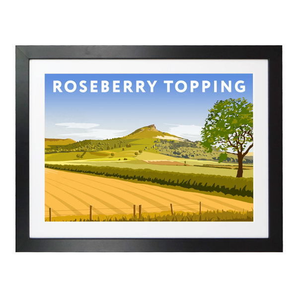 East Urban Home 'Roseberry Topping 6' by Richard O'Neil - Graphic Art ...