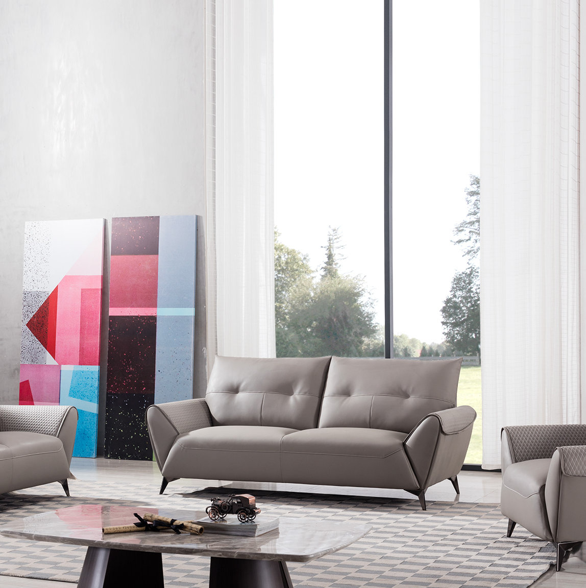 Orren Ellis Bonparker 82" Charles of London Sofa | Wayfair