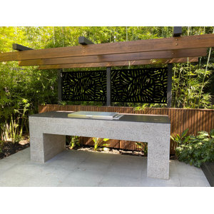 DESIGN-VU Bahama Decorative Privacy Panel & Reviews | Wayfair