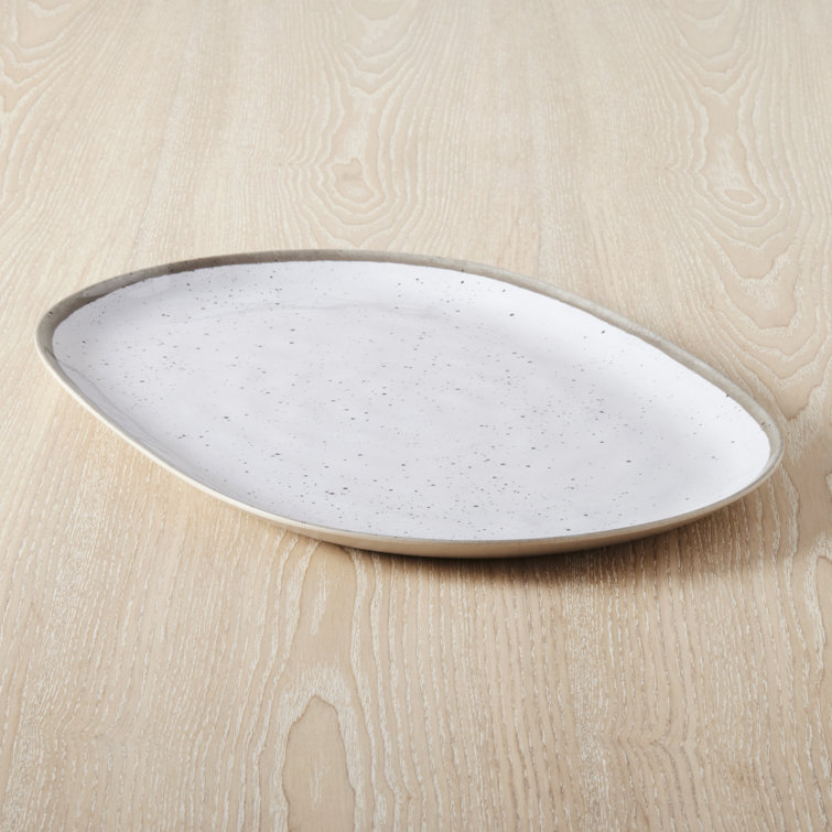 Laya Speckled Melamine Serving Platter | Joss & Main