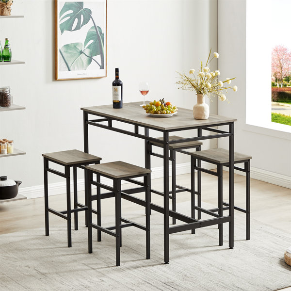 17 Stories Rocquel 5 - Piece Dining Set - Wayfair Canada