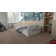 Harriet Bee Bed Isahag White With Non-flammable Mattress 160/80 ...