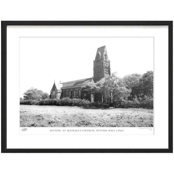 The Francis Frith Collection Ditton, St Michael's Church, Ditton Hall ...