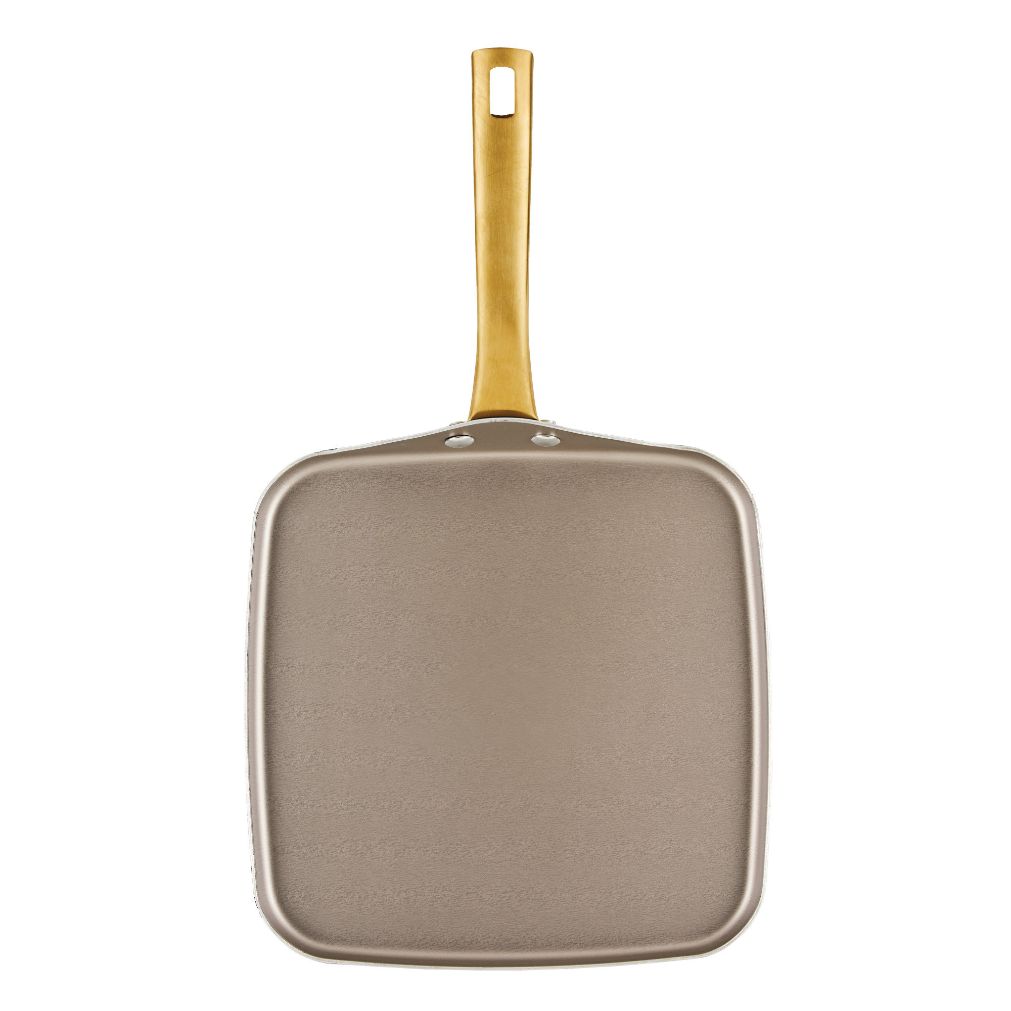 Farberware Radiant Nonstick Square Griddle Pan, 11 Inch, Champagne ...