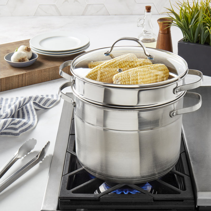 Denmark Cookware 3pc Stainless Steel Multi-Cooker | Wayfair