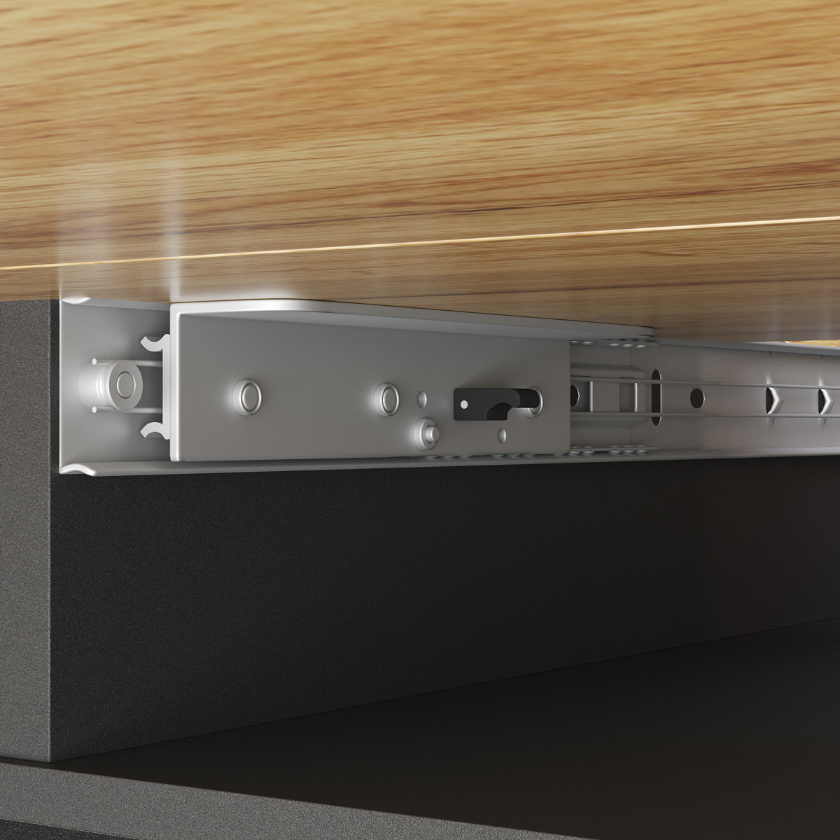 Latitude Run German-Engineered Extendable Dining Table - Dual-Leaf ...