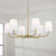 Capital Lighting Brody 6 - Light Dimmable Shaded / Spider Chandelier ...