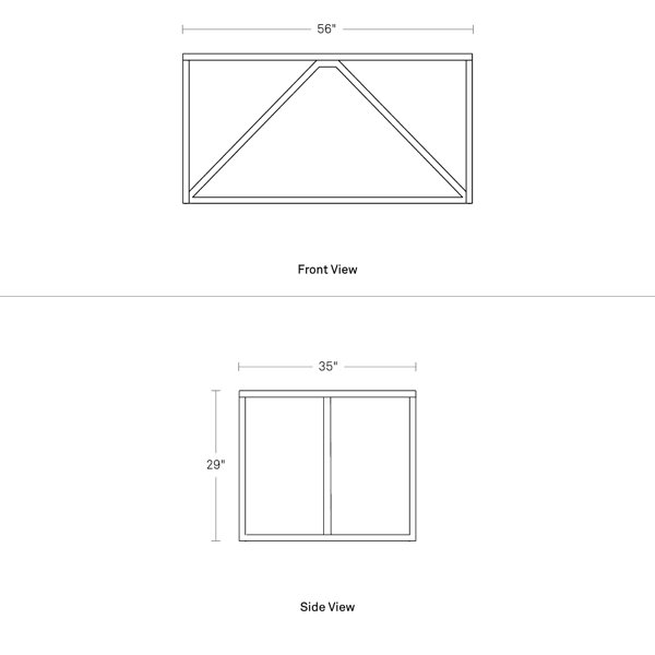 Blu Dot Strut Table & Reviews | Wayfair