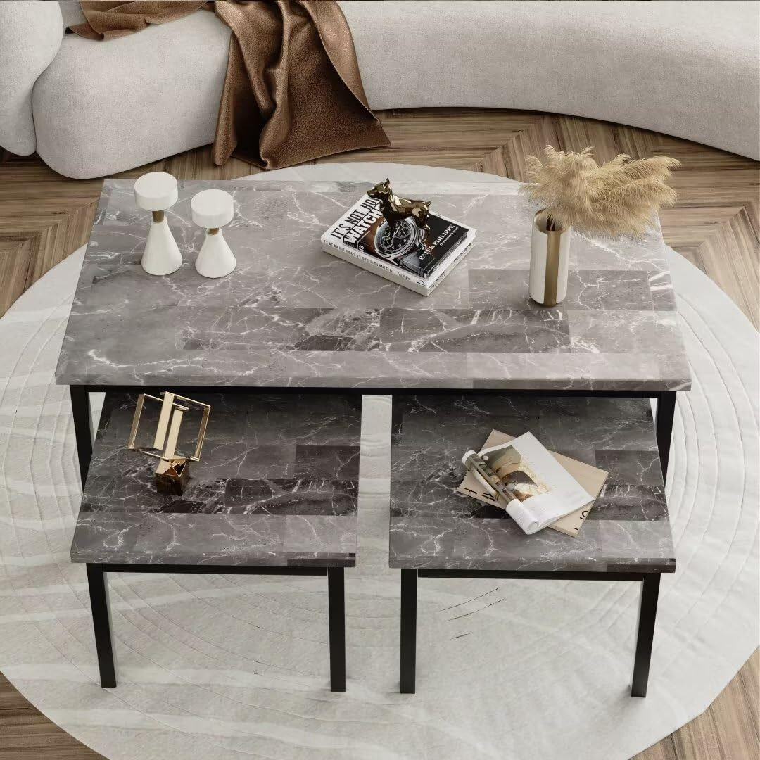 Latitude Run® Jonnell 3 Piece Coffee Table Set | Wayfair
