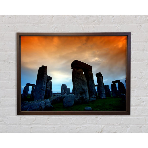 Ebern Designs Stonehenge At First Morning Light - Single Picture Frame ...