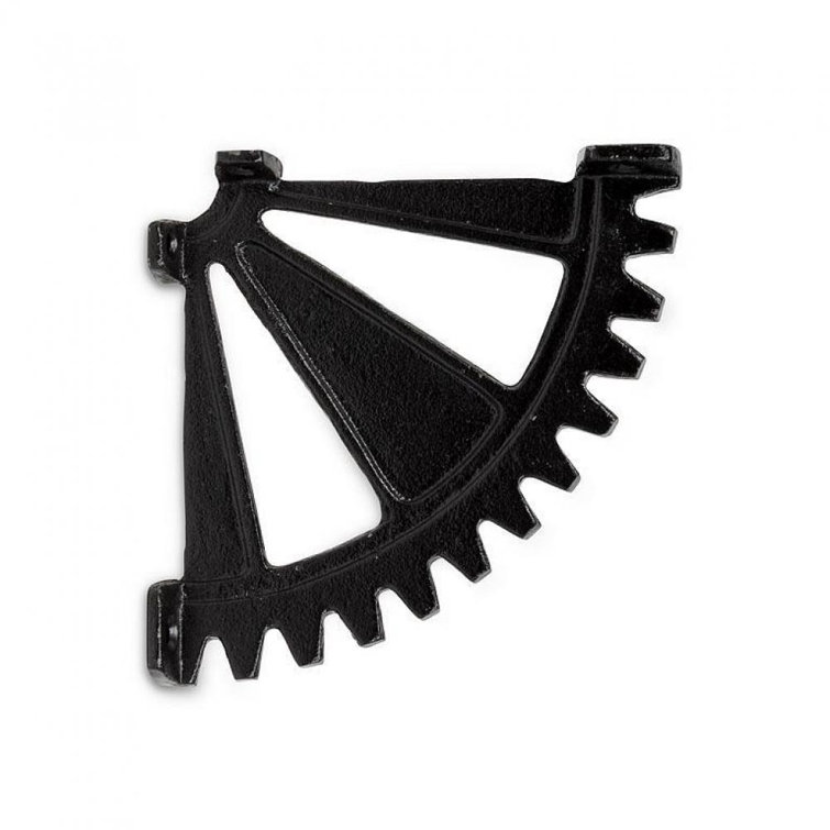 Williston Forge Melanee Quarter Gear Shaped Bracket | Wayfair