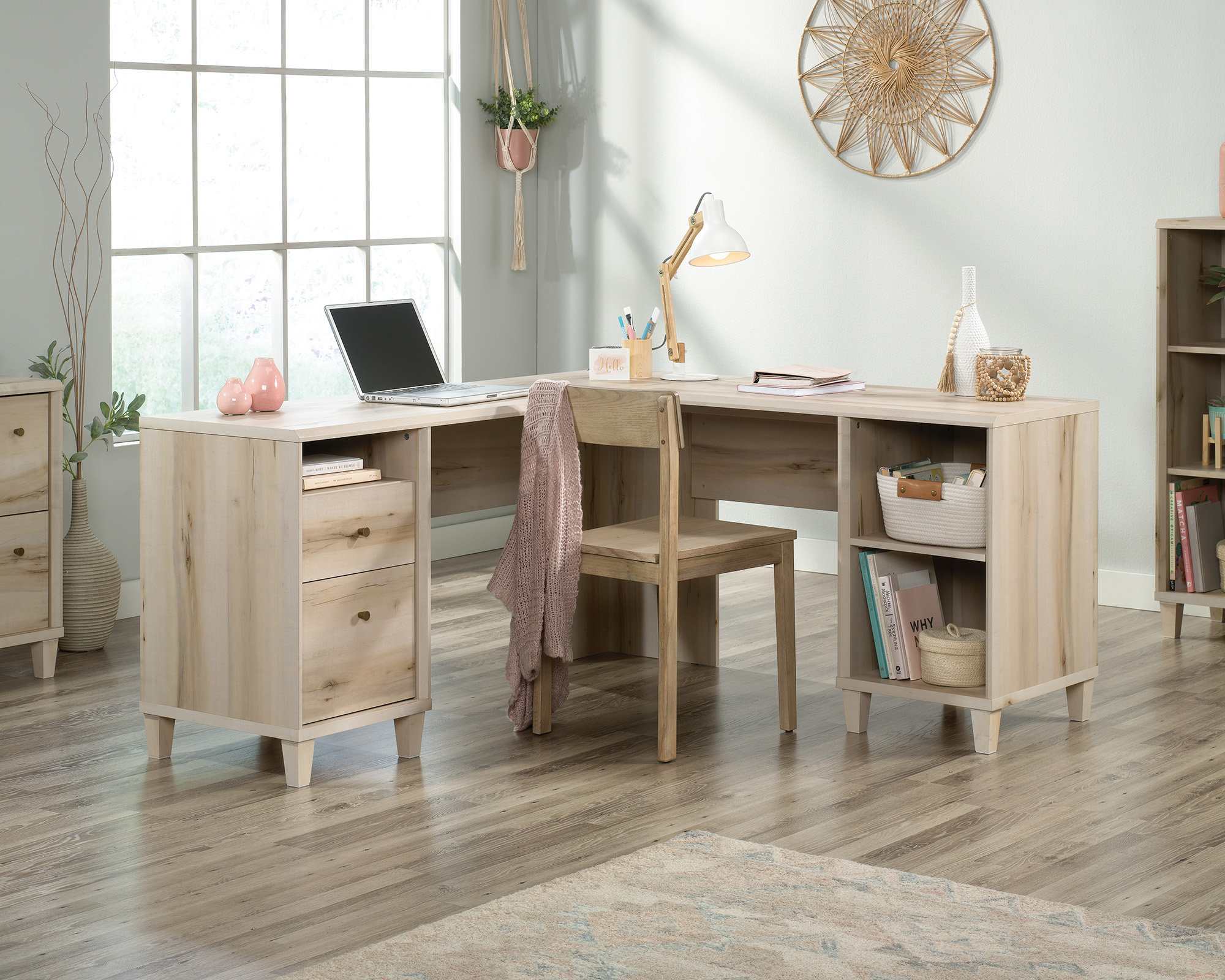 Crafters and Weavers Willow Place L-Desk Disc - Wayfair Canada