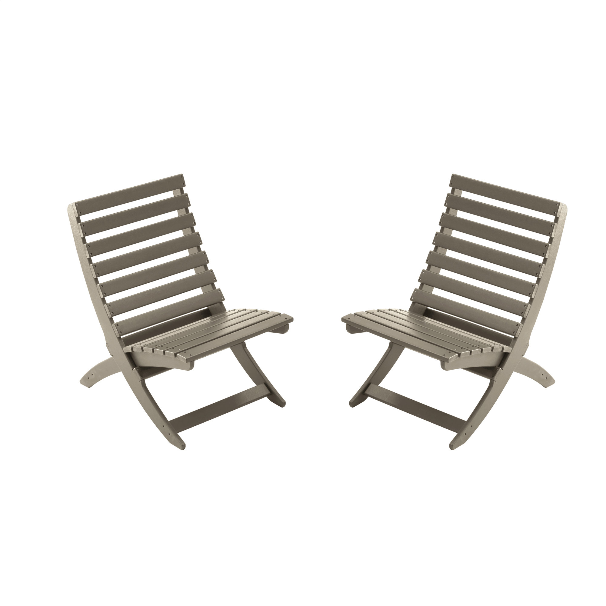 Ebern Designs Chaise Adirondack pliante en plastique Jediael - Wayfair ...