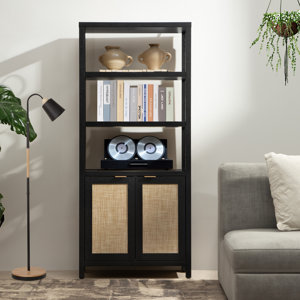 Latitude Run® Marliee 70.9" H x 30.7" W Standard Bookcase & Reviews ...