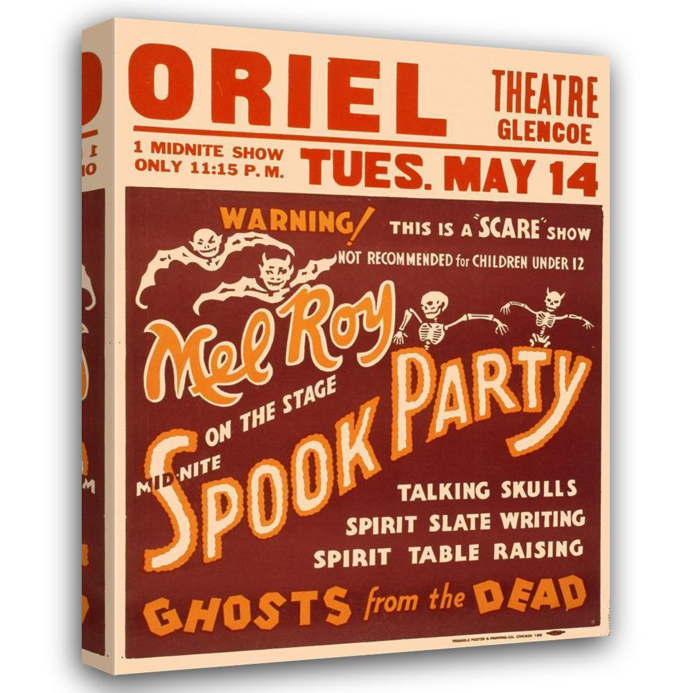 Astoria Grand "Mel Roy on the Stage Mid-Nite, Spook Party" by Triangle ...