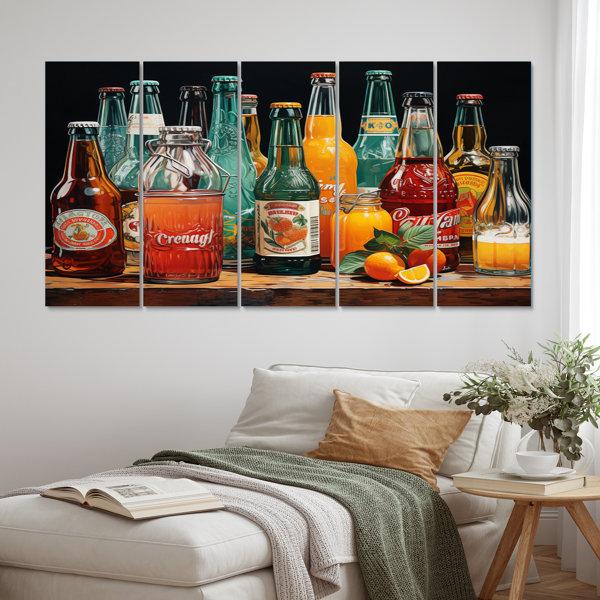 Red Barrel Studio® Pop Art 1950s Cocktail Emotion III On Canvas 5 ...