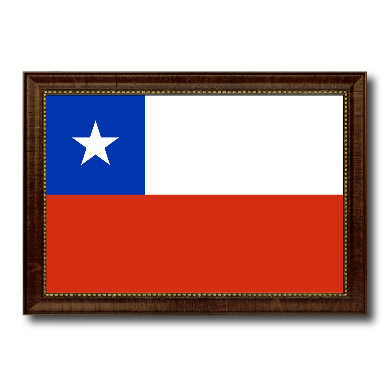 Spot Color Art Chile Country Flag Print on Canvas - Wayfair Canada