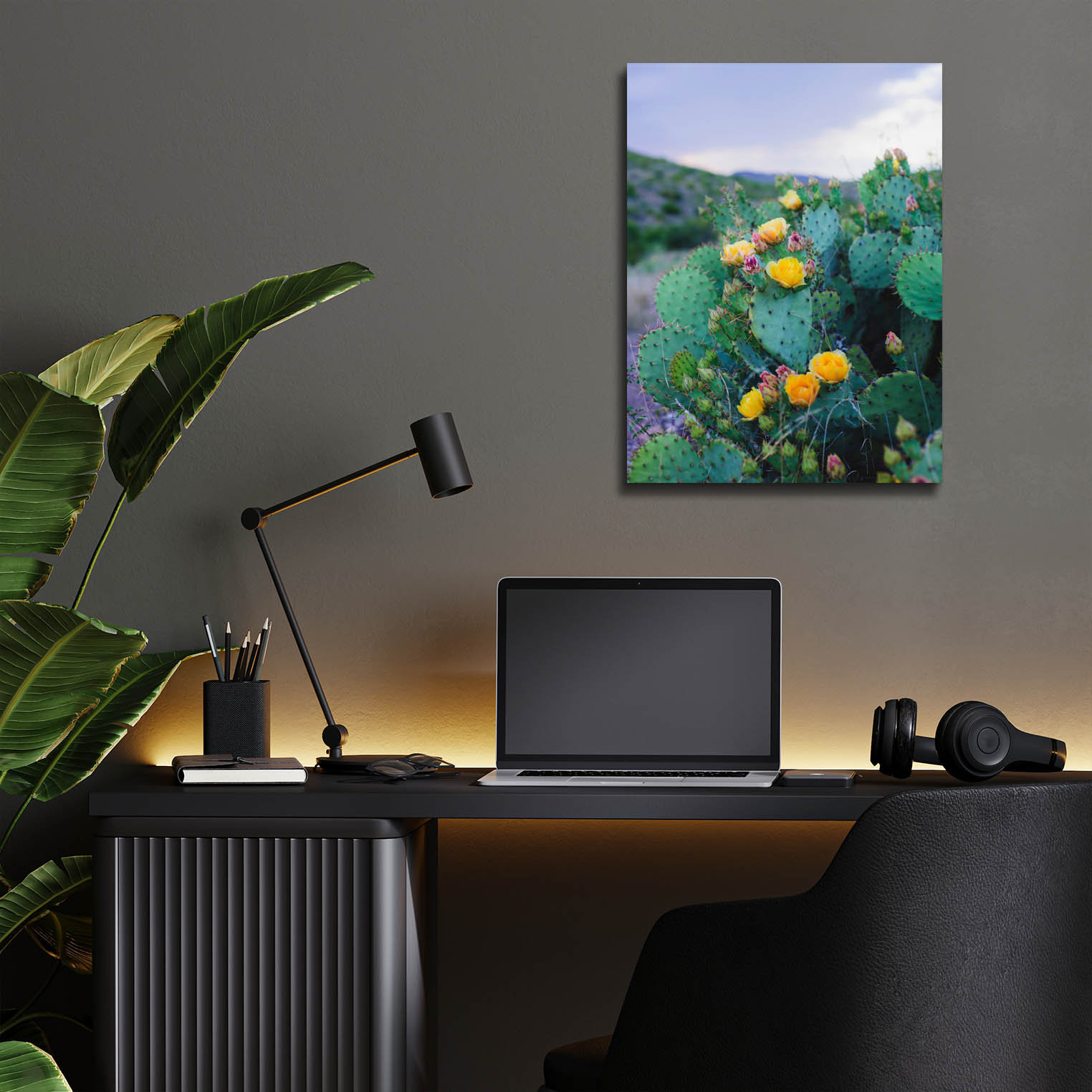 Epic Art ' Spring Cacti 2' By Sonja Quintero, Acry " Spring Cacti 2 ...