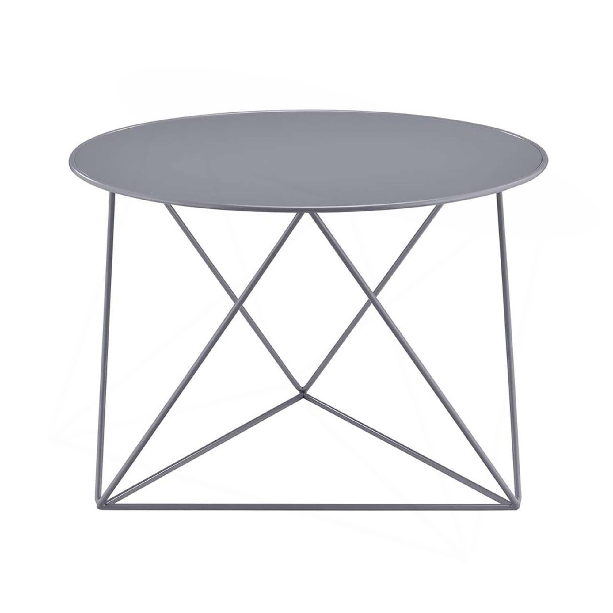 Brayden Studio® Metal Round Top End Table For Living Room | Wayfair