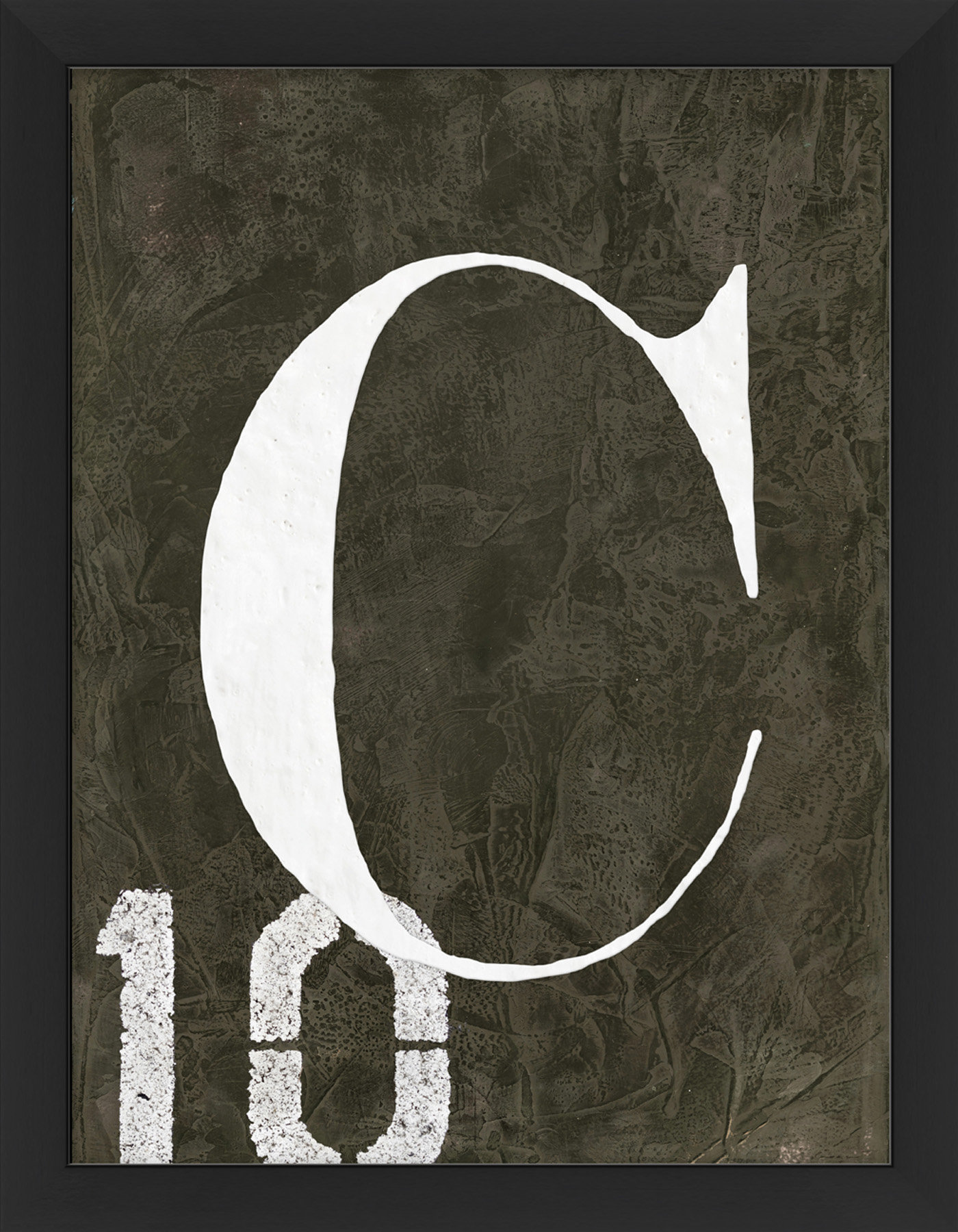 Wendover Art Group Alphabet "C" - Picture Frame Textual Art on Paper ...