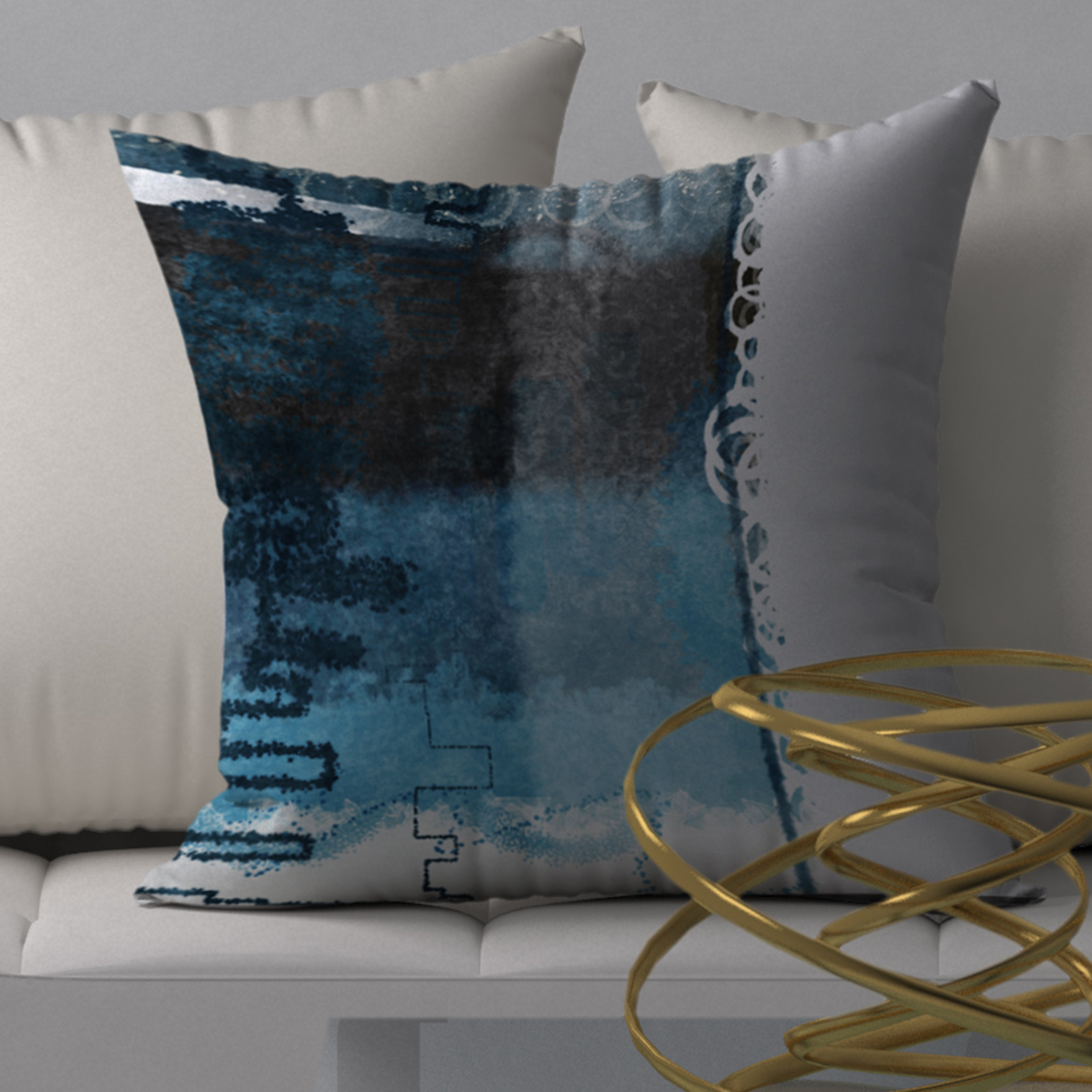 LeRoi Products Save Vanish Square Pillow Cover & Insert | Wayfair